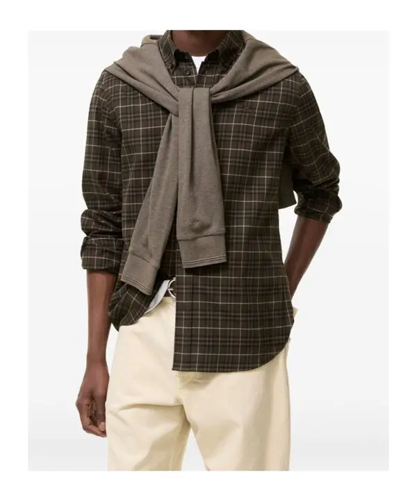 Burberry Relaxed Fit Check Cotton Shirt
