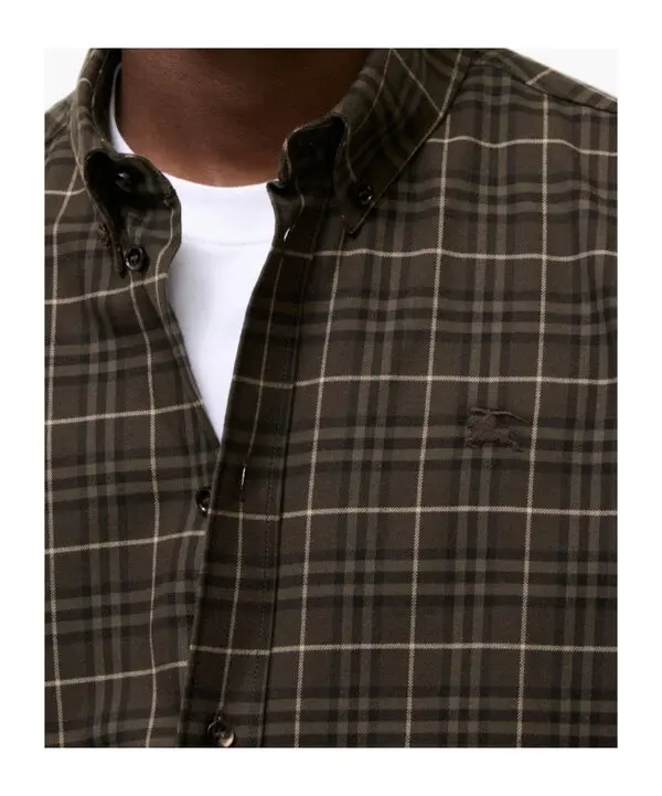 Burberry Relaxed Fit Check Cotton Shirt