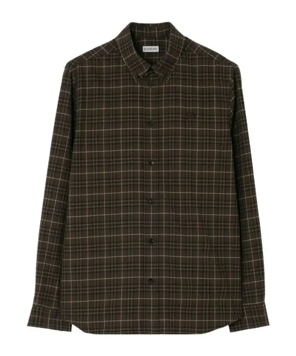 Burberry Relaxed Fit Check Cotton Shirt - No