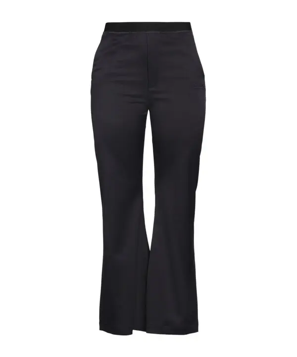 MAISON MARGIELA Solid-colored Stretch Fabric Trousers