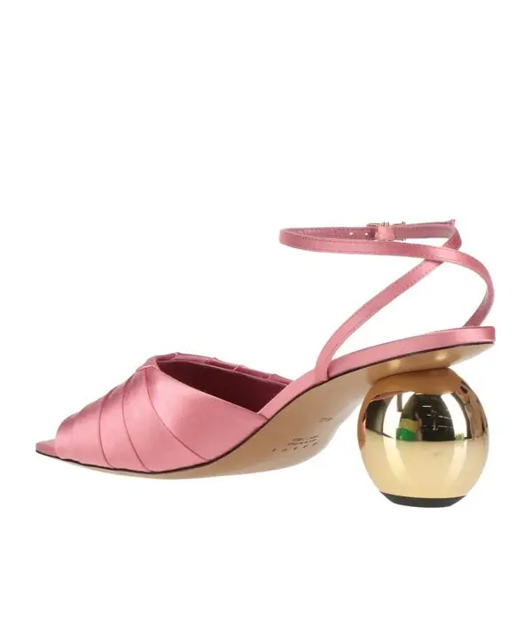 Marni Simple Satin Sandals