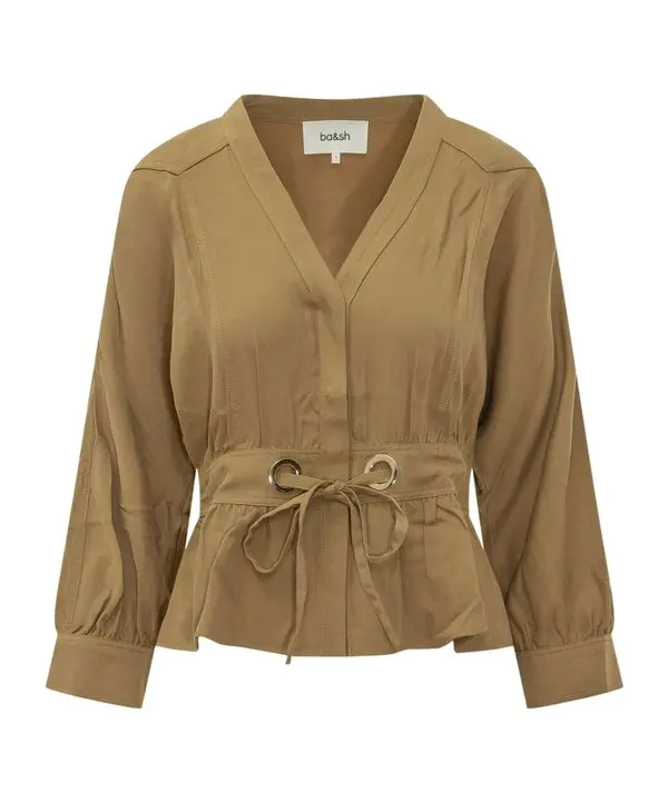 Ba&sh Precila Tie-waist Top