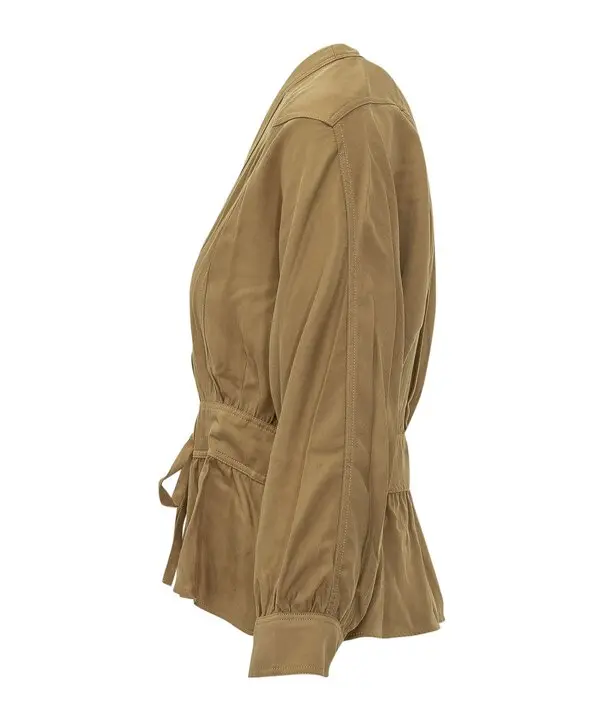 Ba&sh Precila Tie-waist Top