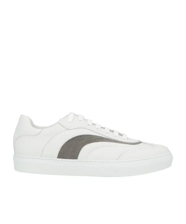 Brunello Cucinelli Minimalist Lowtop Leather Shoes