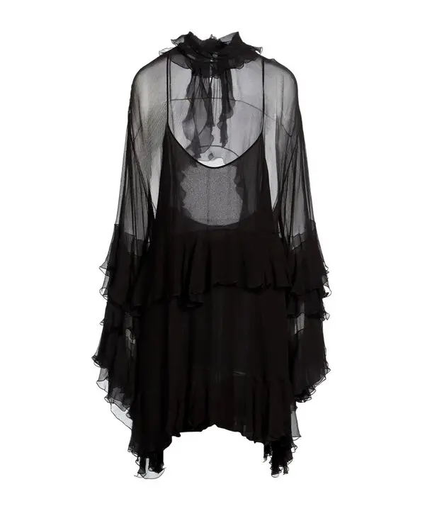 Chloé Solid-colored Chiffon Dress