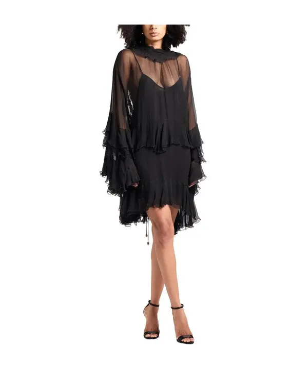 Chloé Solid-colored Chiffon Dress