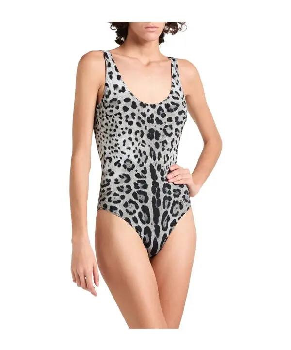 Dolce & Gabbana Leopard Print One-piece Swimsuits