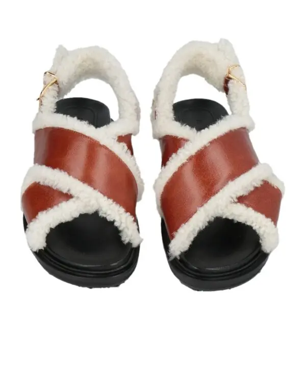 Marni Two-color Strappy Sandals