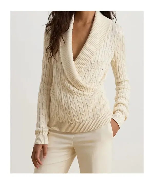 Polo Ralph Lauren Shawl Collar Cableknit Pullover