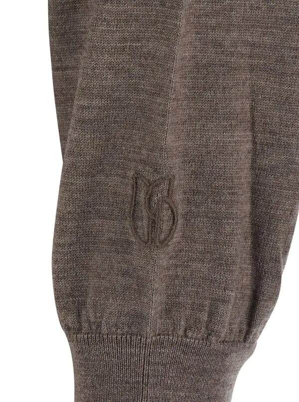Ba&sh Boston Collared Cardigan - Gray