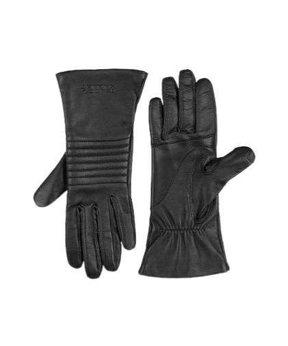 Isabel Marant Étoile Minimalist Genuine Leather Gloves - Black