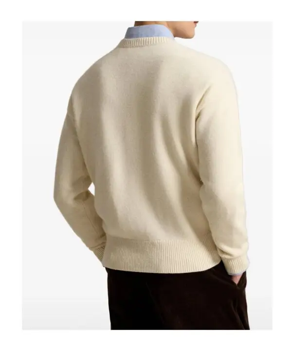 Polo Ralph Lauren Logo Embroidered Crewneck Knitted Jumper