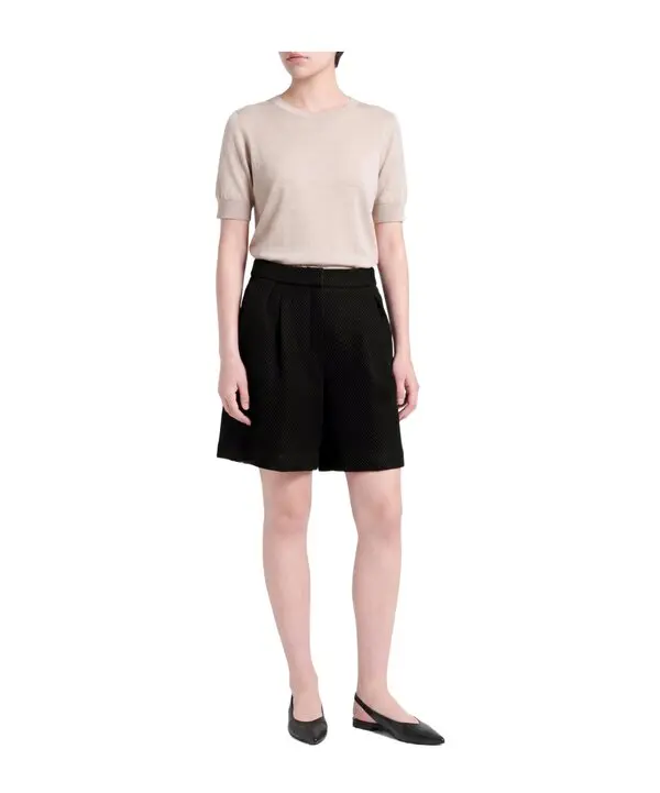 Max Mara Solid Color Shorts