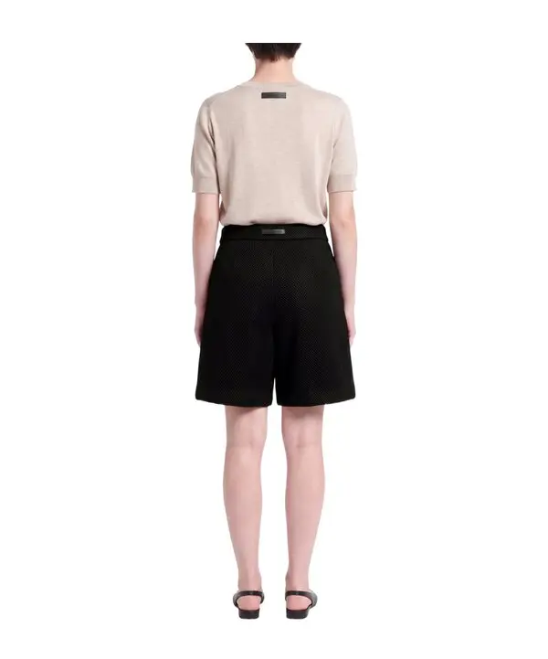 Max Mara Solid Color Shorts