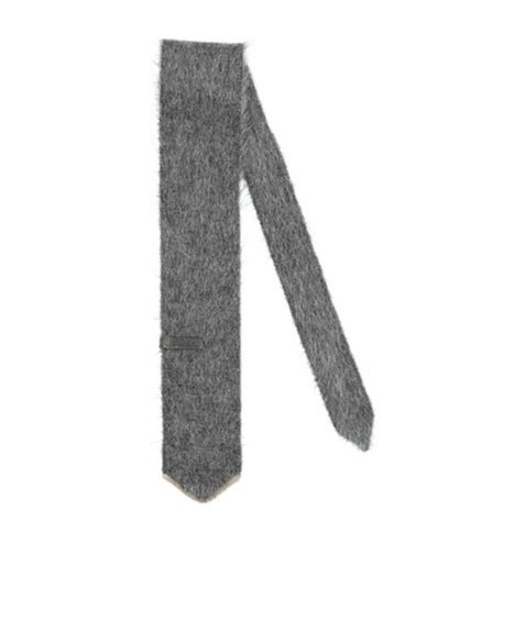 Brunello Cucinelli Solidcolor Tie - Grey