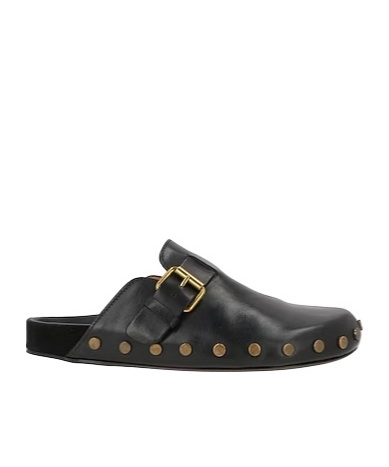 Isabel Marant Étoile Leather Loafers - Black