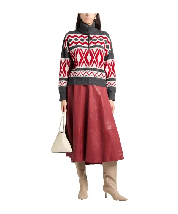 Brunello Cucinelli Multicolor Knit Sweater