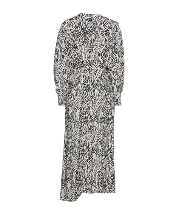 Isabel Marant Étoile Zebra-print Chiffon Flare Skirt