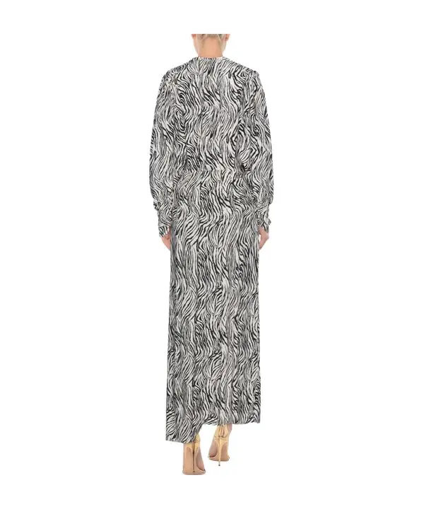 Isabel Marant Étoile Zebra-print Chiffon Flare Skirt
