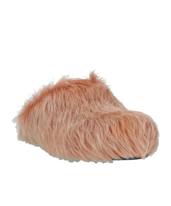 Marni Calfskin Loafers - Nude