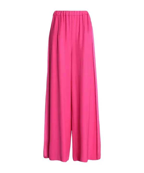MAISON MARGIELA High-waisted Elasticated Trousers - Pink