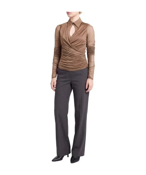 Max Mara Plain Colour Tops