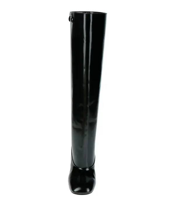 Marni Glossed-leather Boots