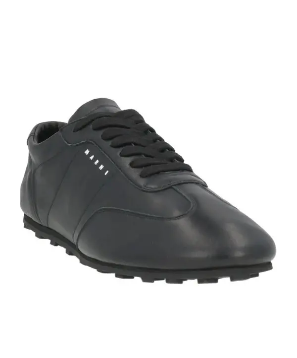 Marni Simple Leather Sports Shoes