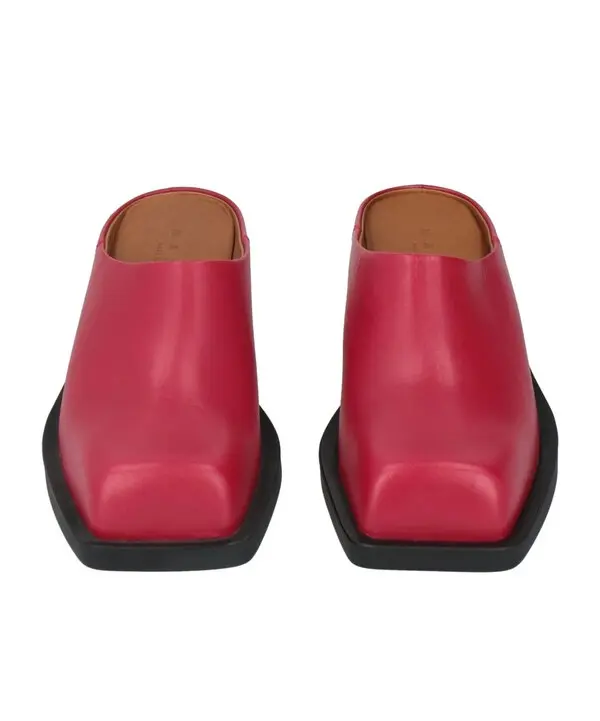 Marni Simple Leather Mules