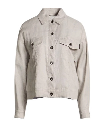 Brunello Cucinelli Minimalist Singlebreasted Jacket - Grey