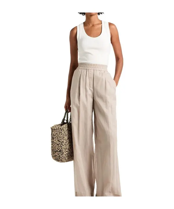 Brunello Cucinelli Relaxedfit Straightleg Long Trousers