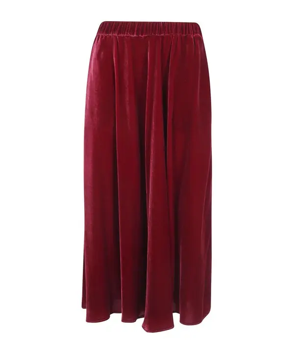 Aspesi Long Velvet Skirt