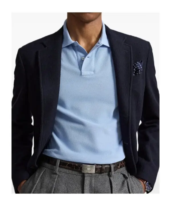 Polo Ralph Lauren The Iconic Custom Slim Fit Mesh Polo