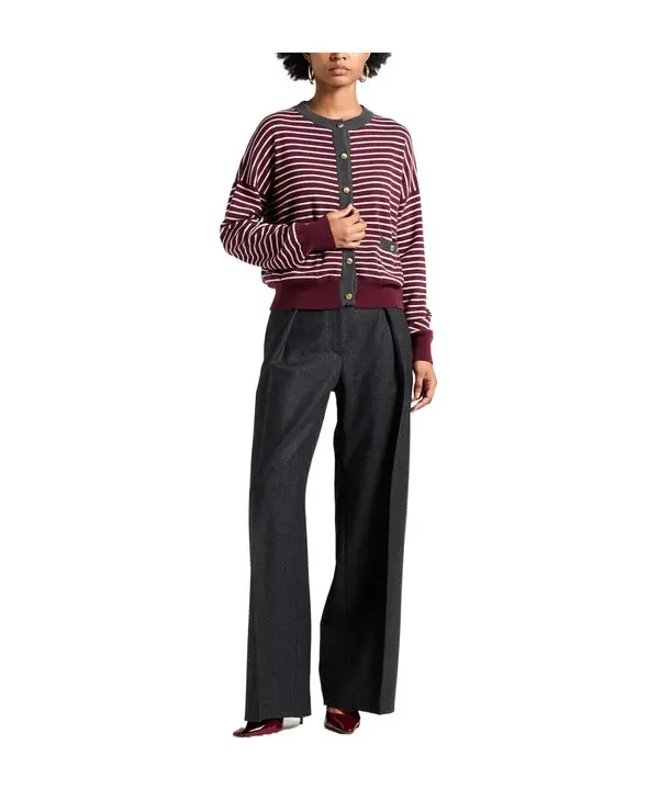 Brunello Cucinelli Striped Knit Sweater