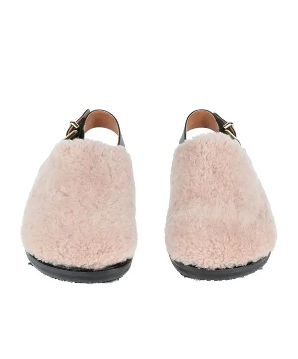 Marni Two-tone Leather Mules