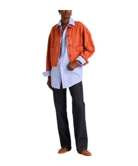 Brunello Cucinelli Solidcolor Longsleeve Cargo Jacket