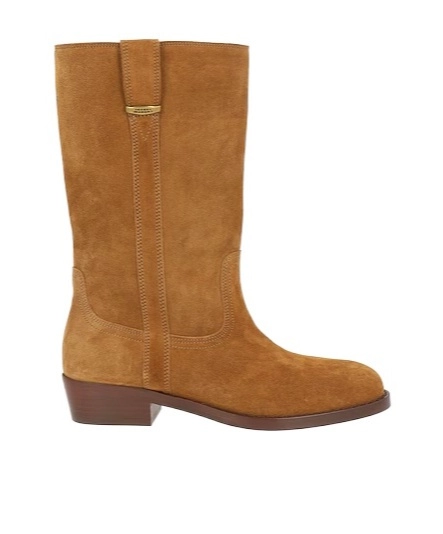 Isabel Marant Étoile Suede Mid Calf Boots