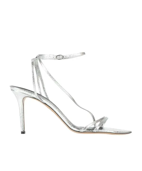 Isabel Marant Étoile Metallic Snakeprint Pointed-toe High-heel Sandals - No