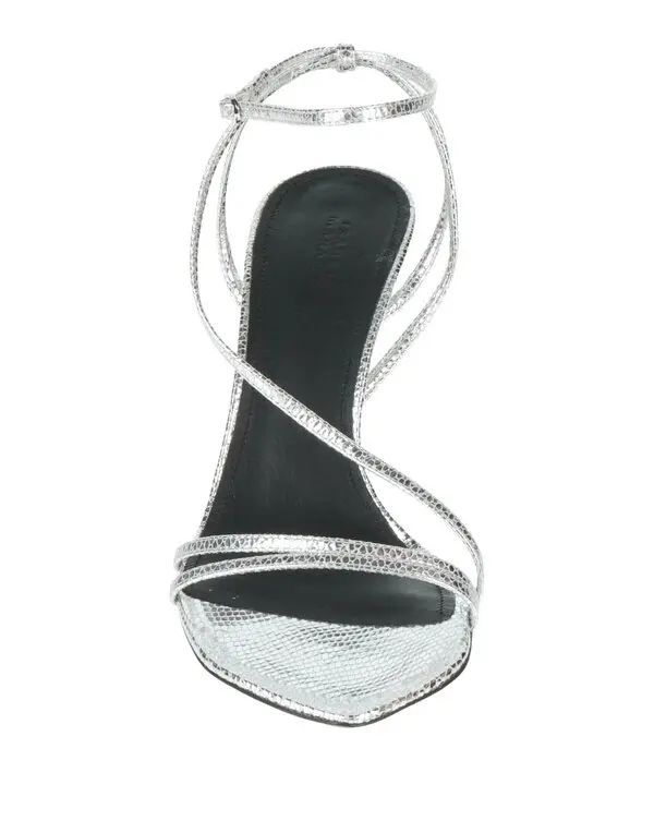 Isabel Marant Étoile Metallic Snakeprint Pointedtoe Highheel Sandals