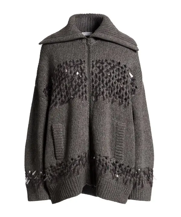 Brunello Cucinelli Cashmere Turtleneck Knit Sweater