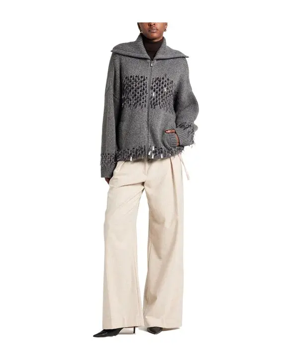Brunello Cucinelli Cashmere Turtleneck Knit Sweater