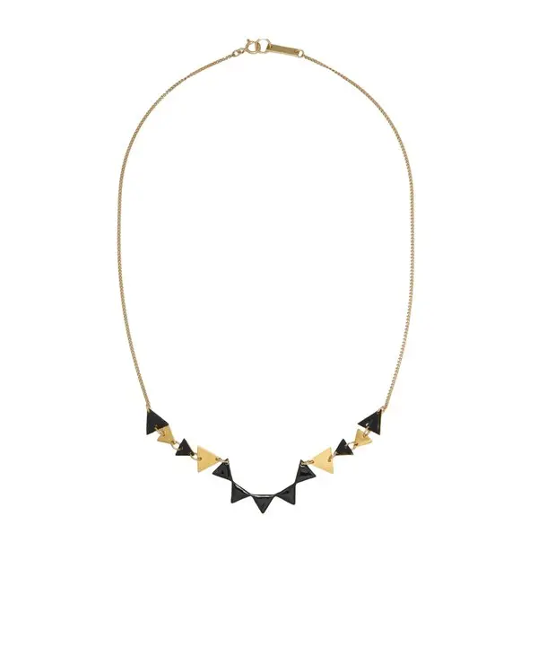 Isabel Marant Étoile Minimalist Metal Necklace - Black