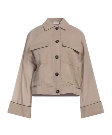 Brunello Cucinelli Solidcolor Appliqué Jacket