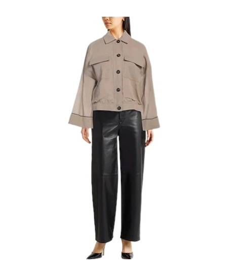Brunello Cucinelli Solidcolor Appliqué Jacket