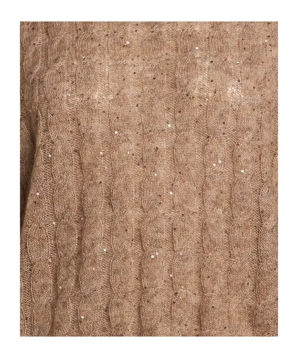 Brunello Cucinelli Solidcolor Midweight Knit Sweatshirt
