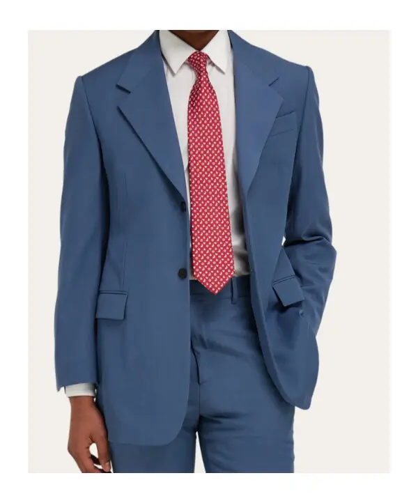 FERRAGAMO Charms Print Silk Tie