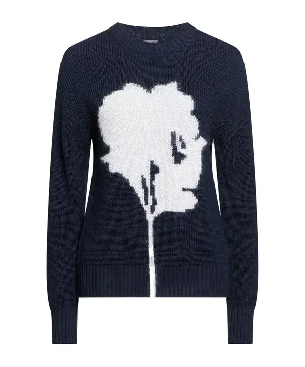 Max Mara Two-tone Jumpers - Blue