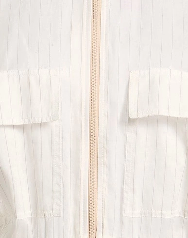 Brunello Cucinelli Striped Bomber Jacket