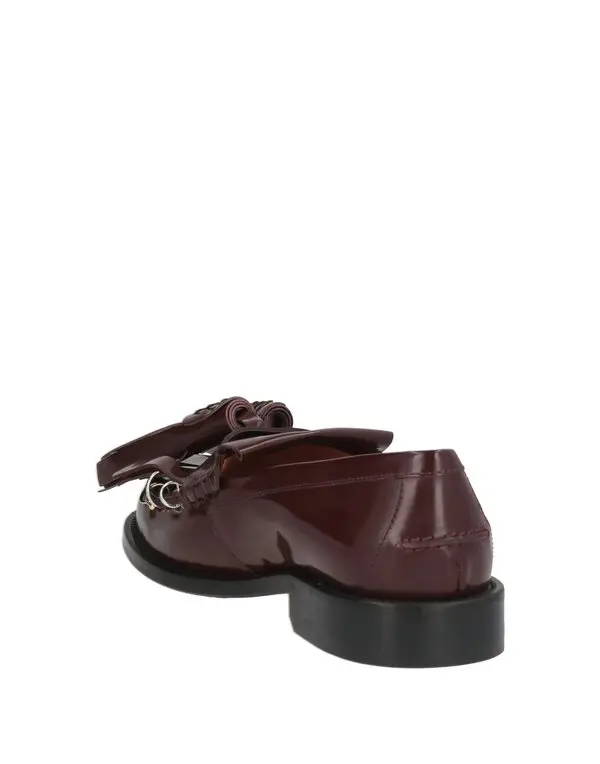 Marni Glossed-leather Loafers
