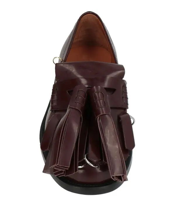 Marni Glossed-leather Loafers